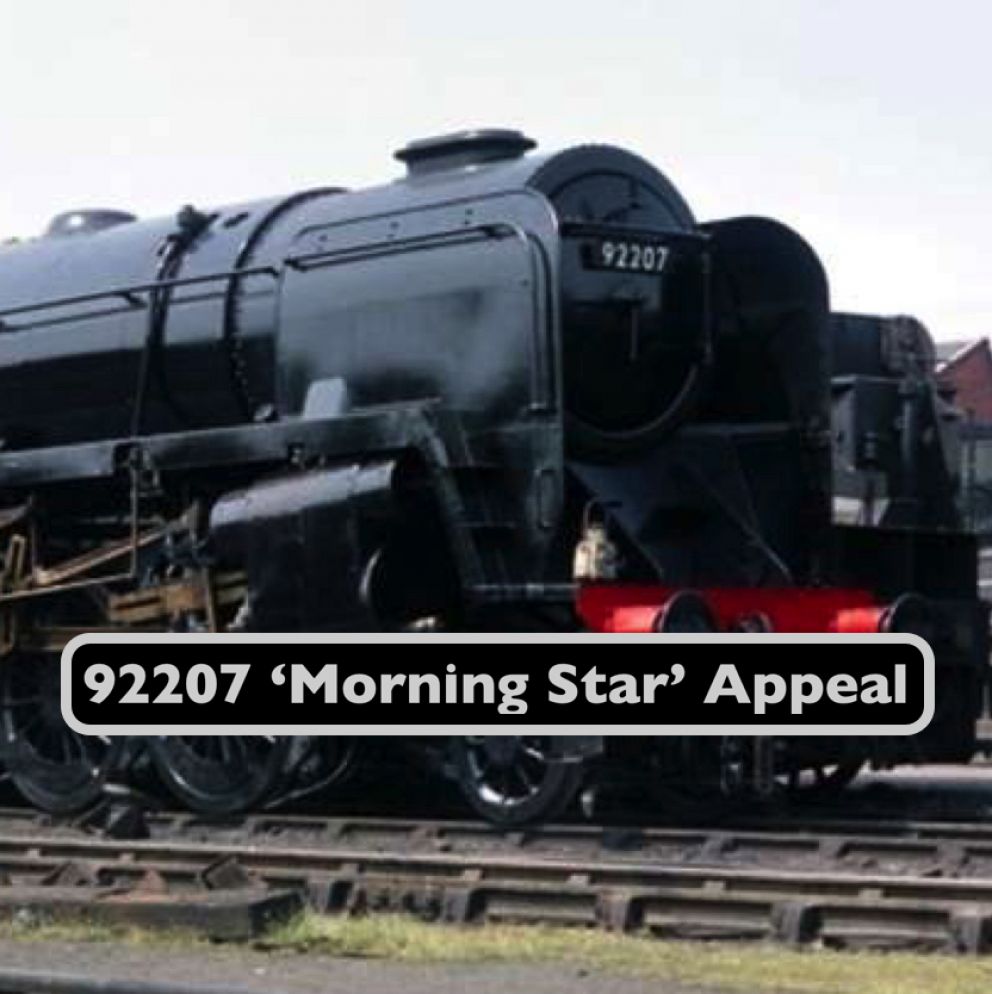 BR Standard Class 9F - 92207 'Morning Star' Appeal