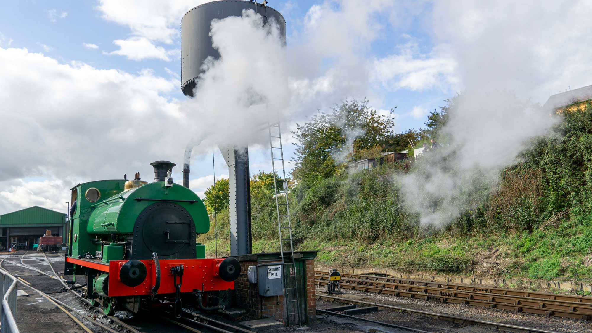 Steam loco Kilmersdon confirmed for winter services at Midsomer Norton