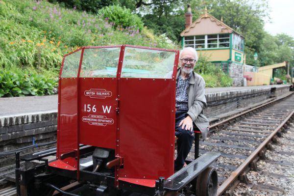 8S Wickham Trolley returns to Vale of Berkeley Railway