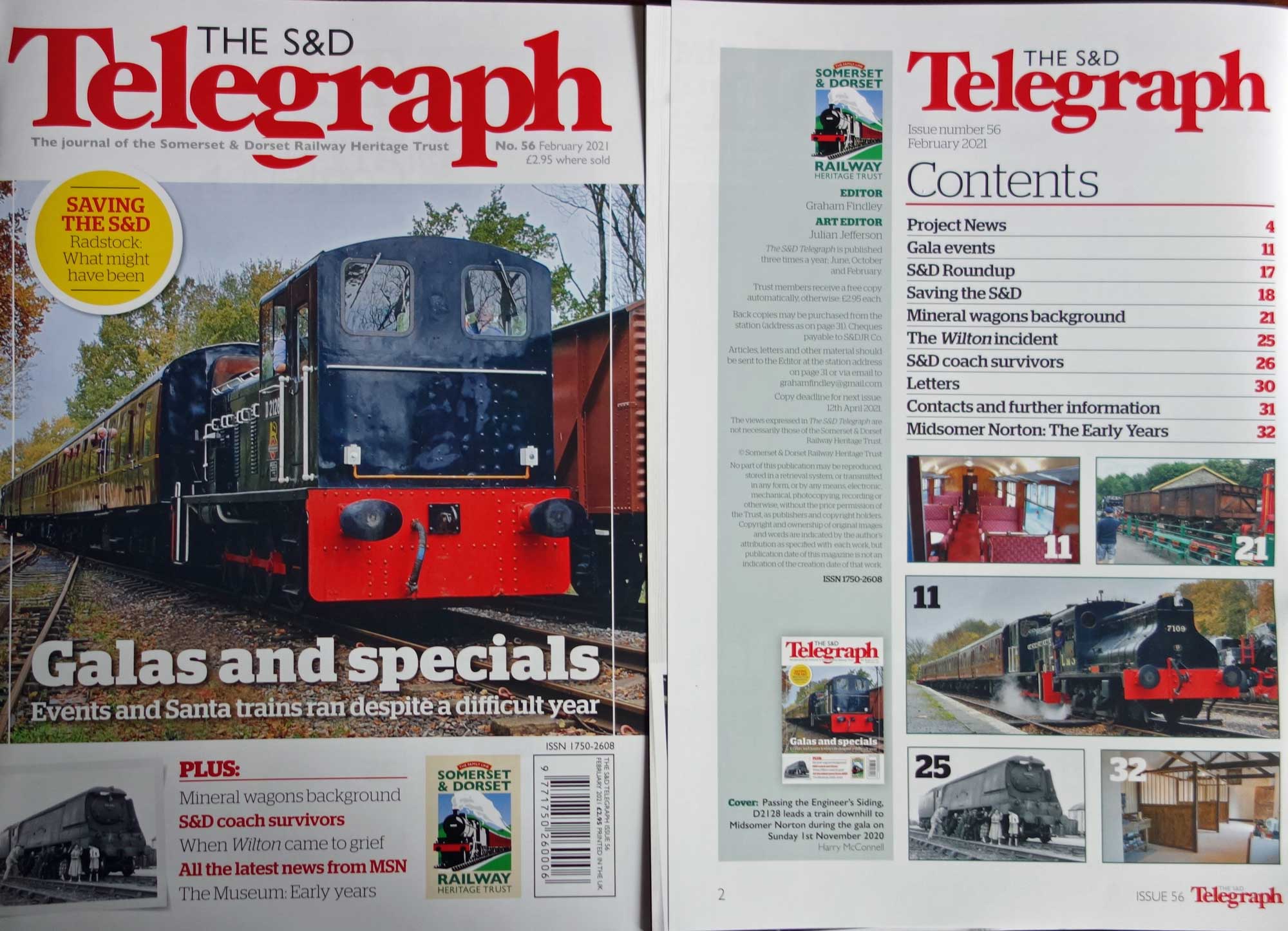 Telegraph Magazine T56 Winter 2021 now on sale