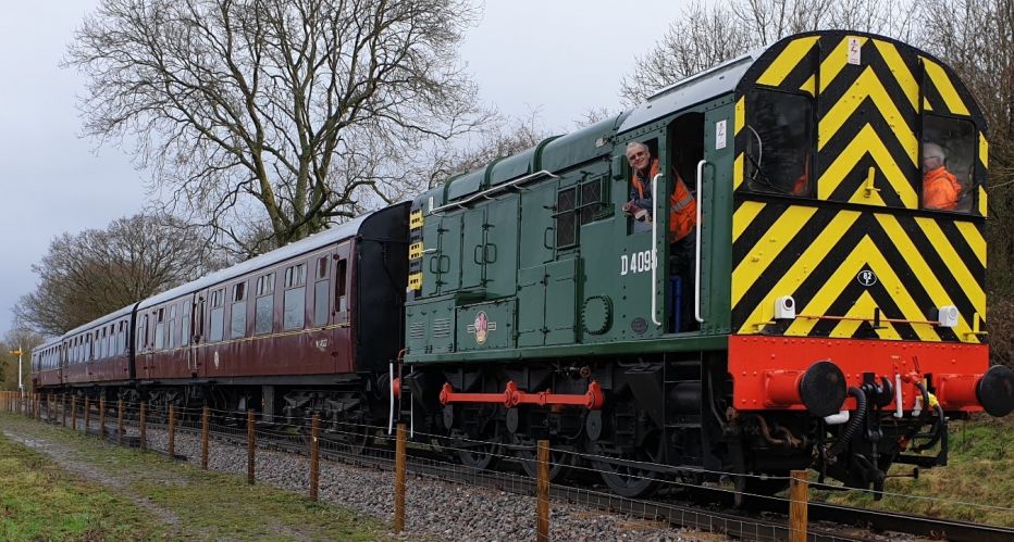 British Railways Class 08 diesel electric shunter D4095